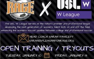 Pleasanton RAGE USLW – Women's United Soccer League – USLW